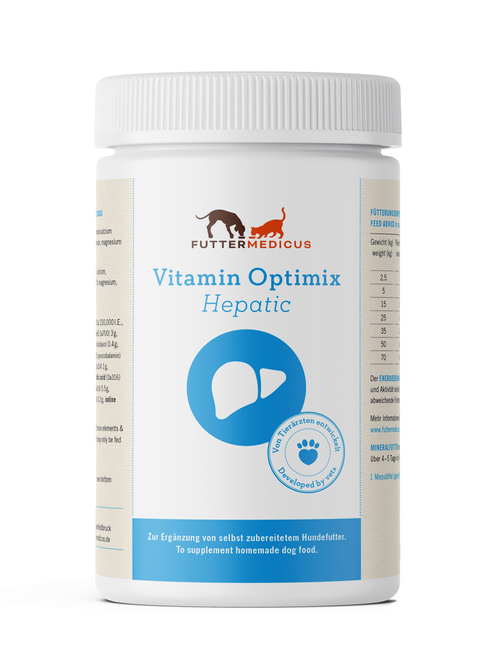 Futtermedicus Vitamin Optimix Hepatic 500 g